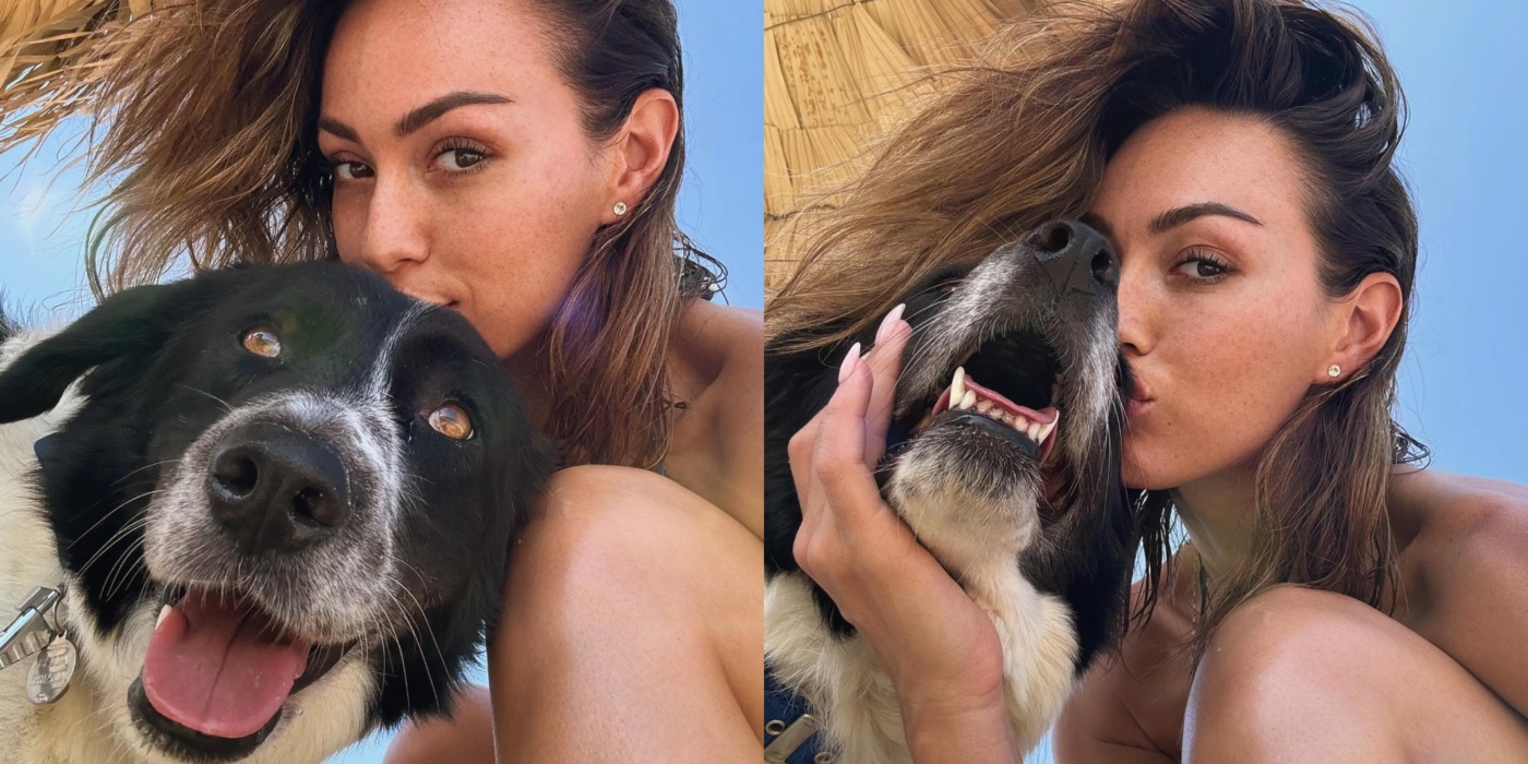 Δώρα Παντέλη: Πανέμορφη και φιλόζωος ποζάρει με το σκύλο της και η φωτογραφία κάνει θραύση στο ...