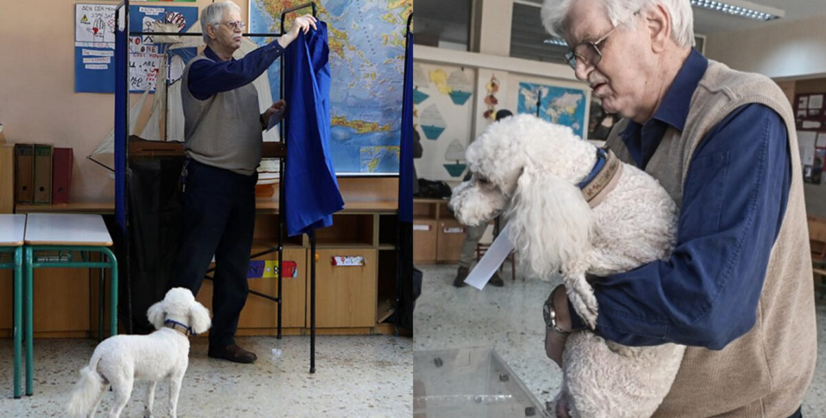 ‘Εκλεψε την παράσταση : Δεν μπόρεσε να αποχωριστεί τον σκύλο του, ούτε ...