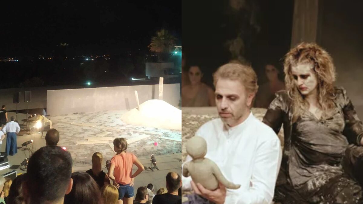 Διέκοψε την παράσταση στην αρχαία Ολυμπία: Φίδι έφερε αναστάτωση στην ...
